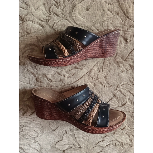 Spring Step | Shoes | Patrizia By Spring Step Pitaya Slide Wedges ...